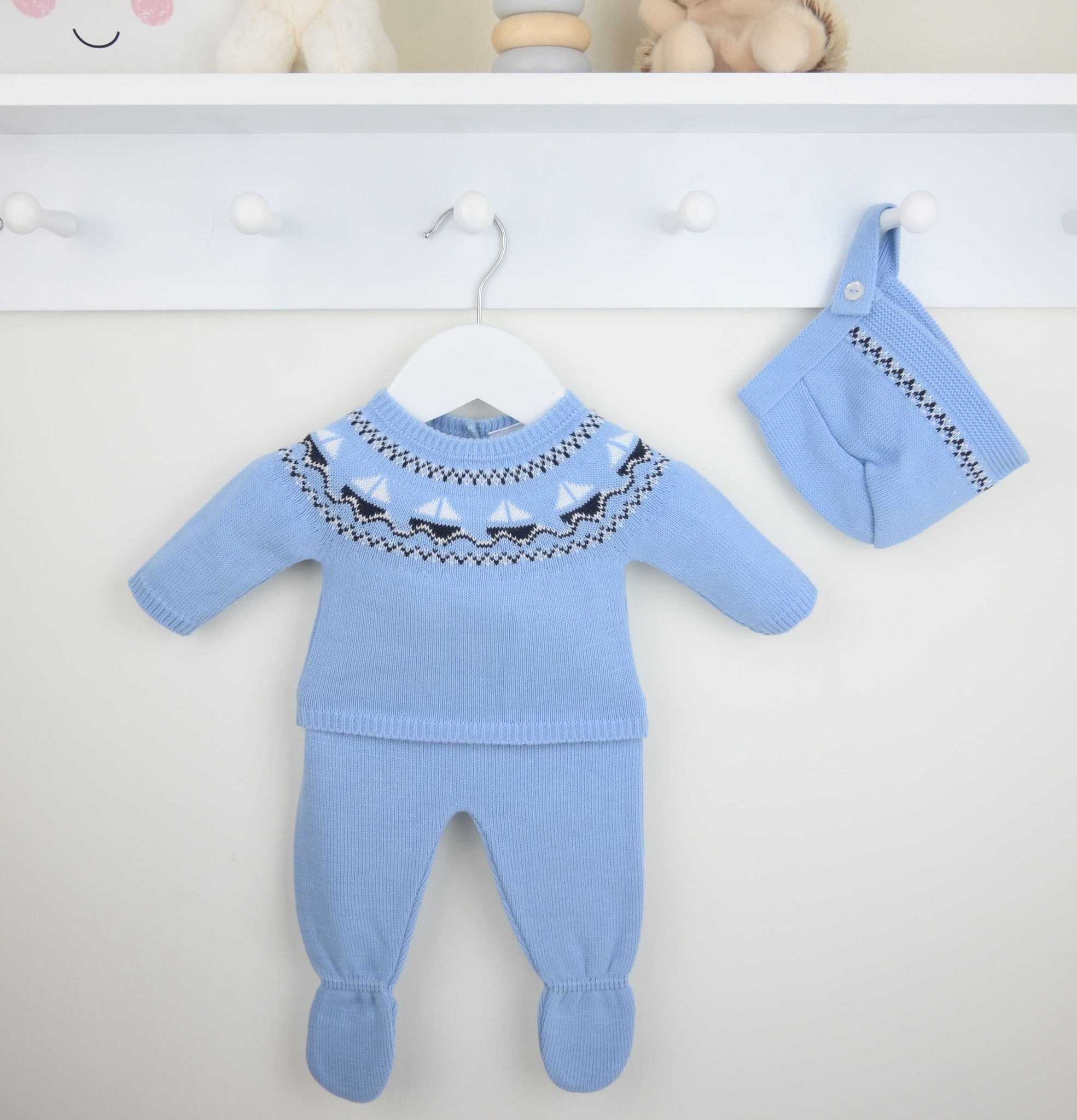 Delmar Suit Dusky Blue – PexWholesale