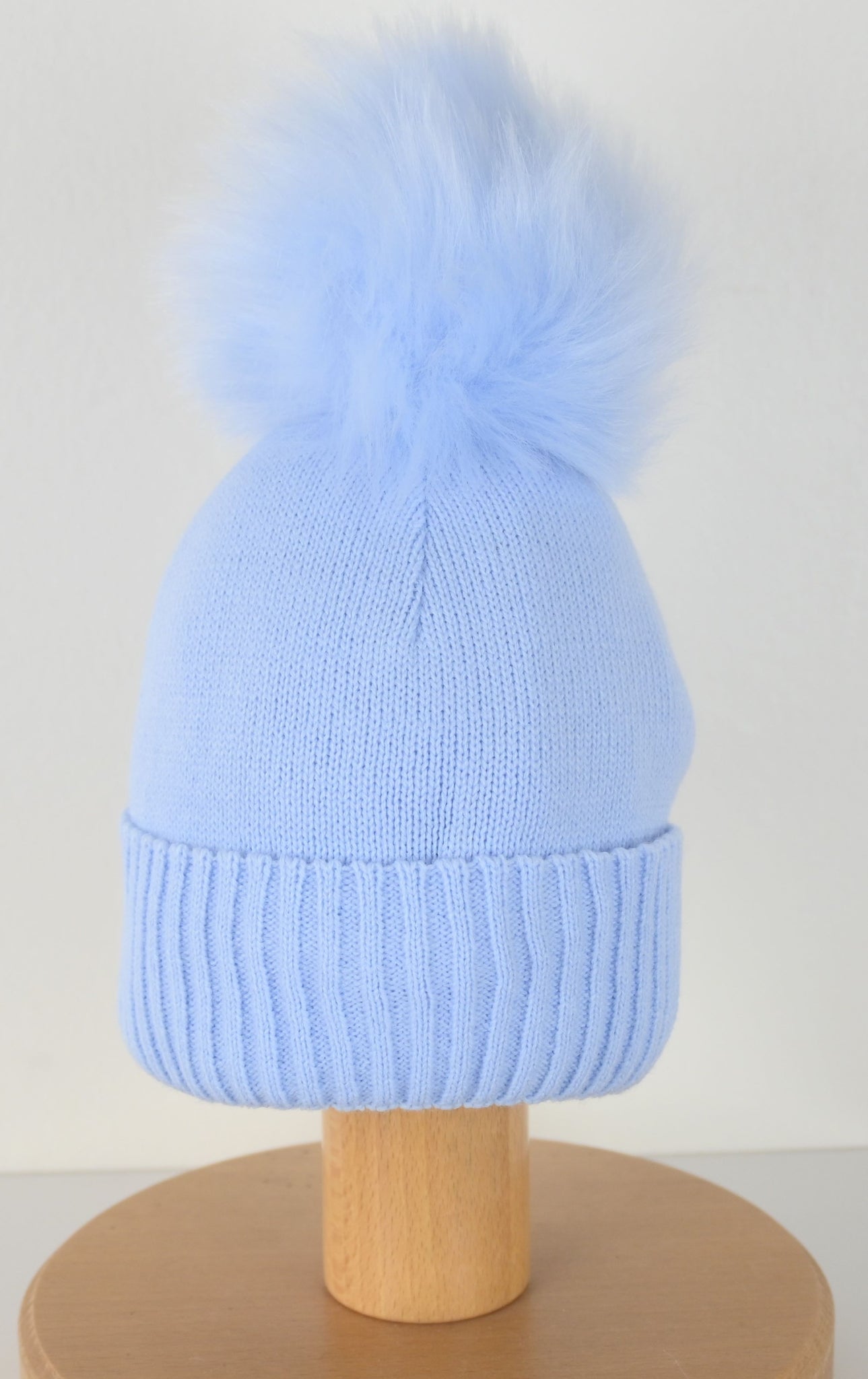 Single Pom-Pom Hat Blue Pack of 12 – PexWholesale
