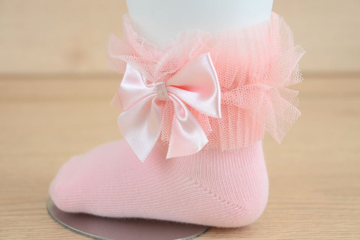 Isla Lace Sock Pink (Pack of 6) – PexWholesale