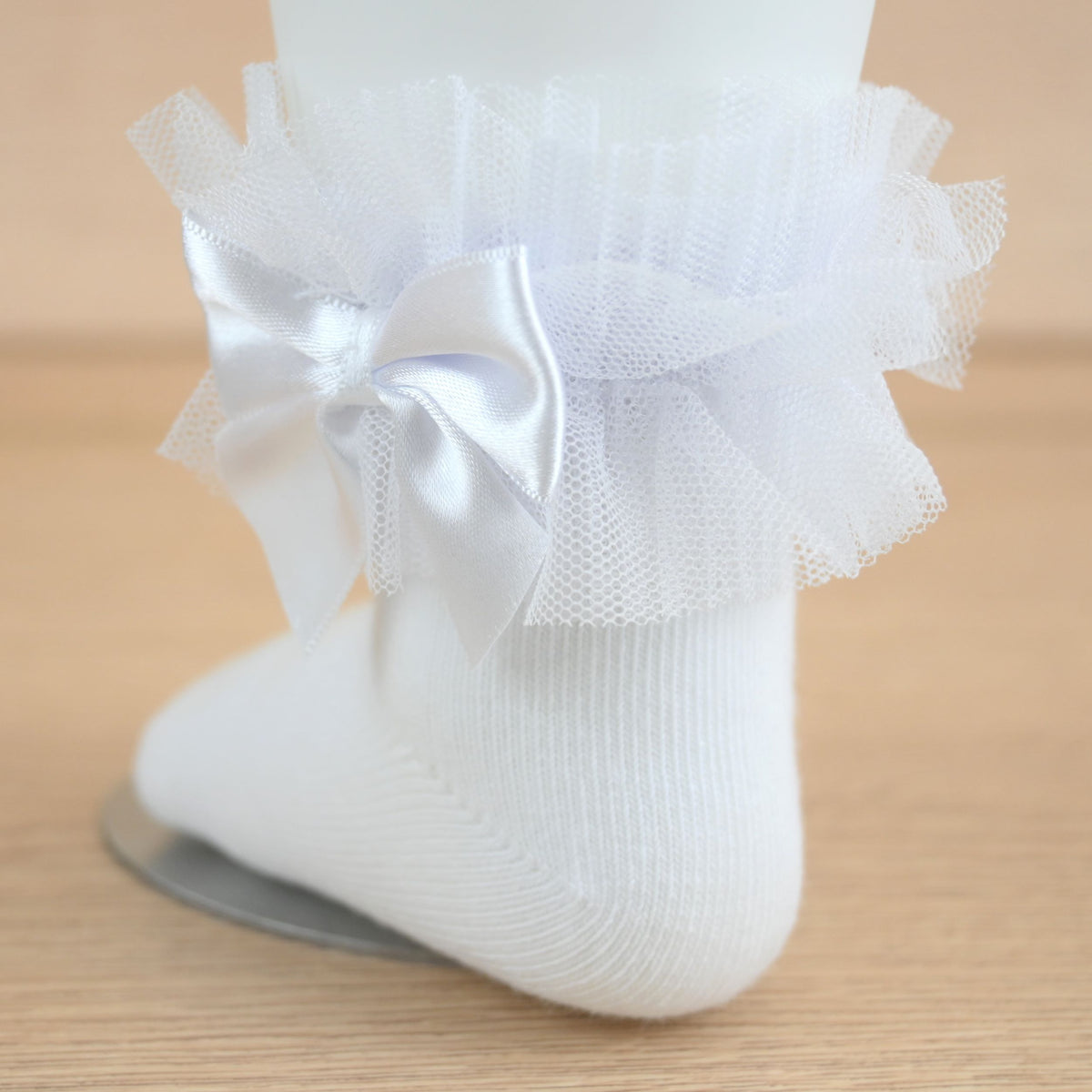 Isla Lace Sock White (Pack of 6) – PexWholesale